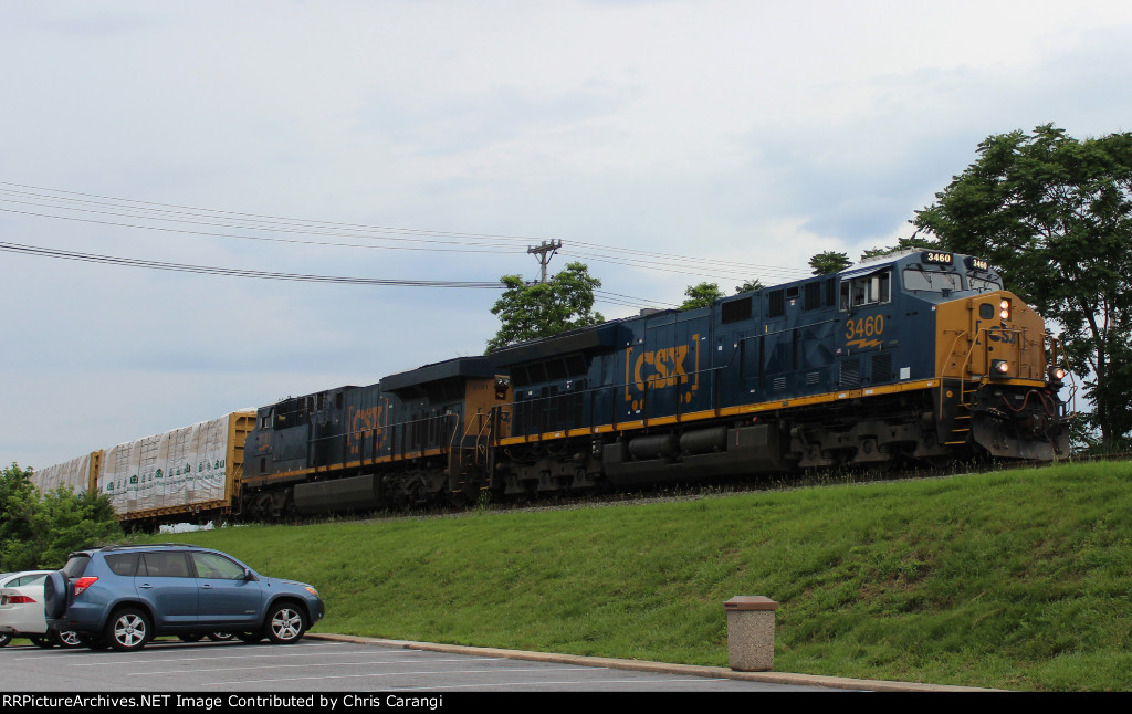 CSXT 3460 & 3181 on Q300-02